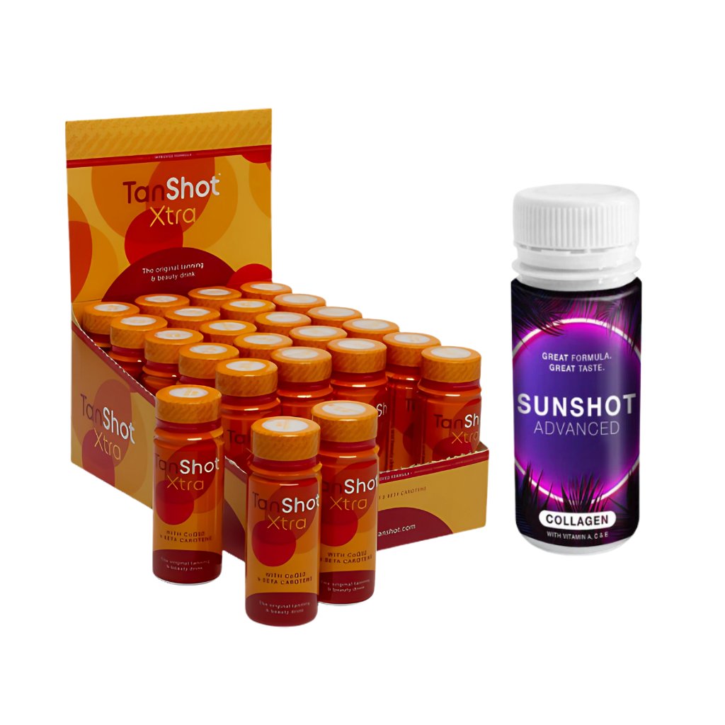 Tanning Drinks & Tan Shots for Sunbeds